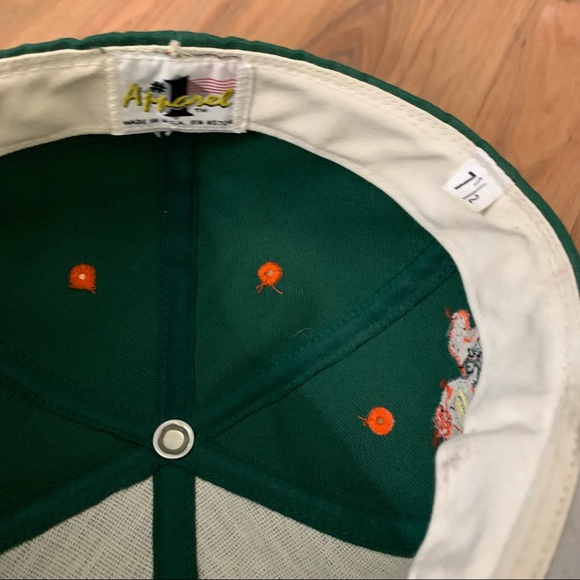 Vintage | Accessories | Vintage Miami Hurricanes Old English Script ...